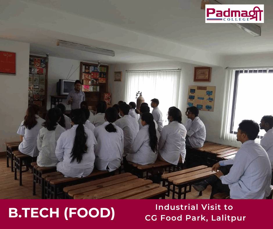 Padmashree B.Tech (Food) Second Semester Industrial Visit to CG Food ...